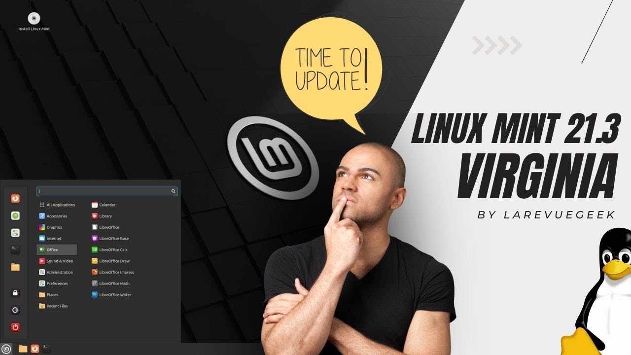 Linux Mint 21.3 : Mise à jour et découverte de l'Interface ! Guide ...