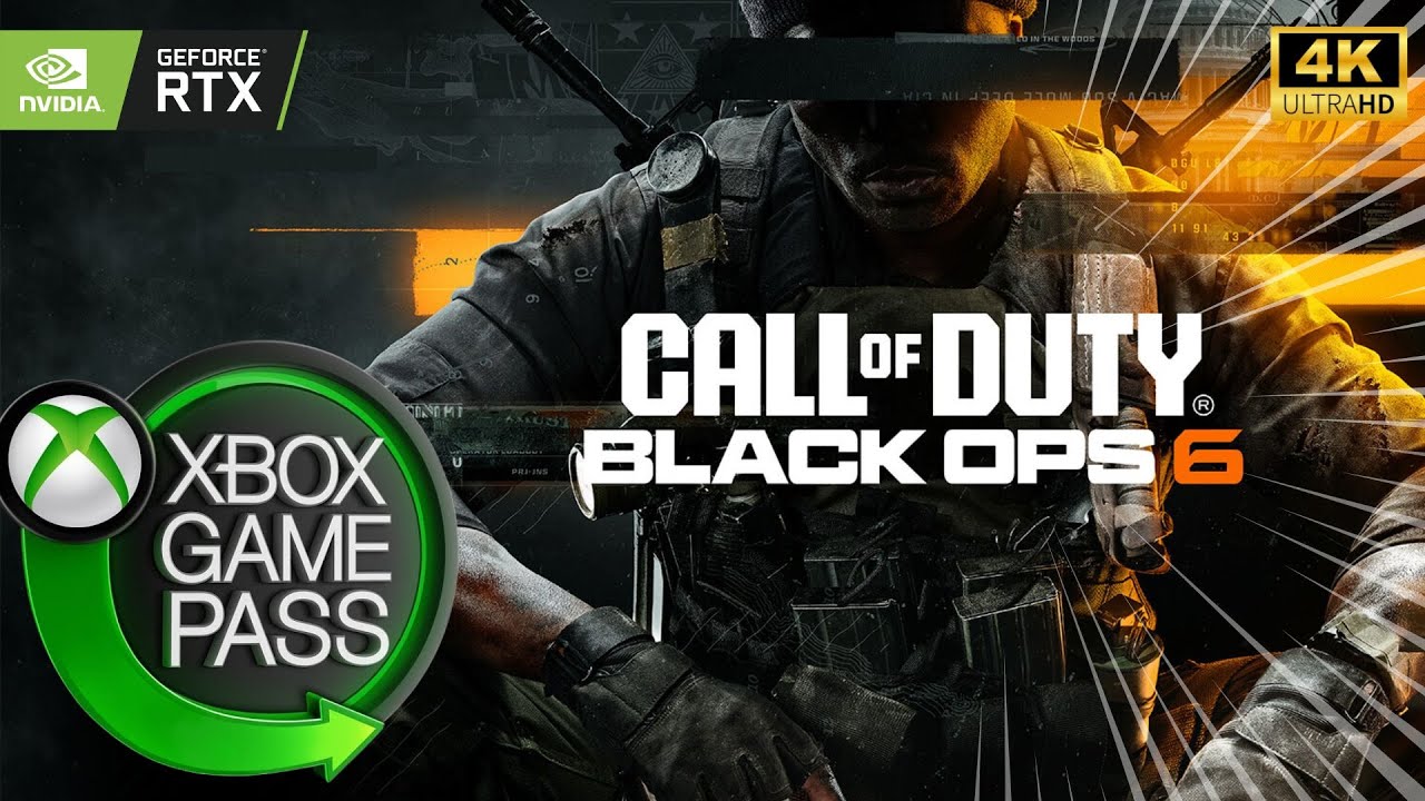 Call Of Duty BlackOps 6 en 4K60 en Full sur GamePass PC avec NVIDIA RTX ...