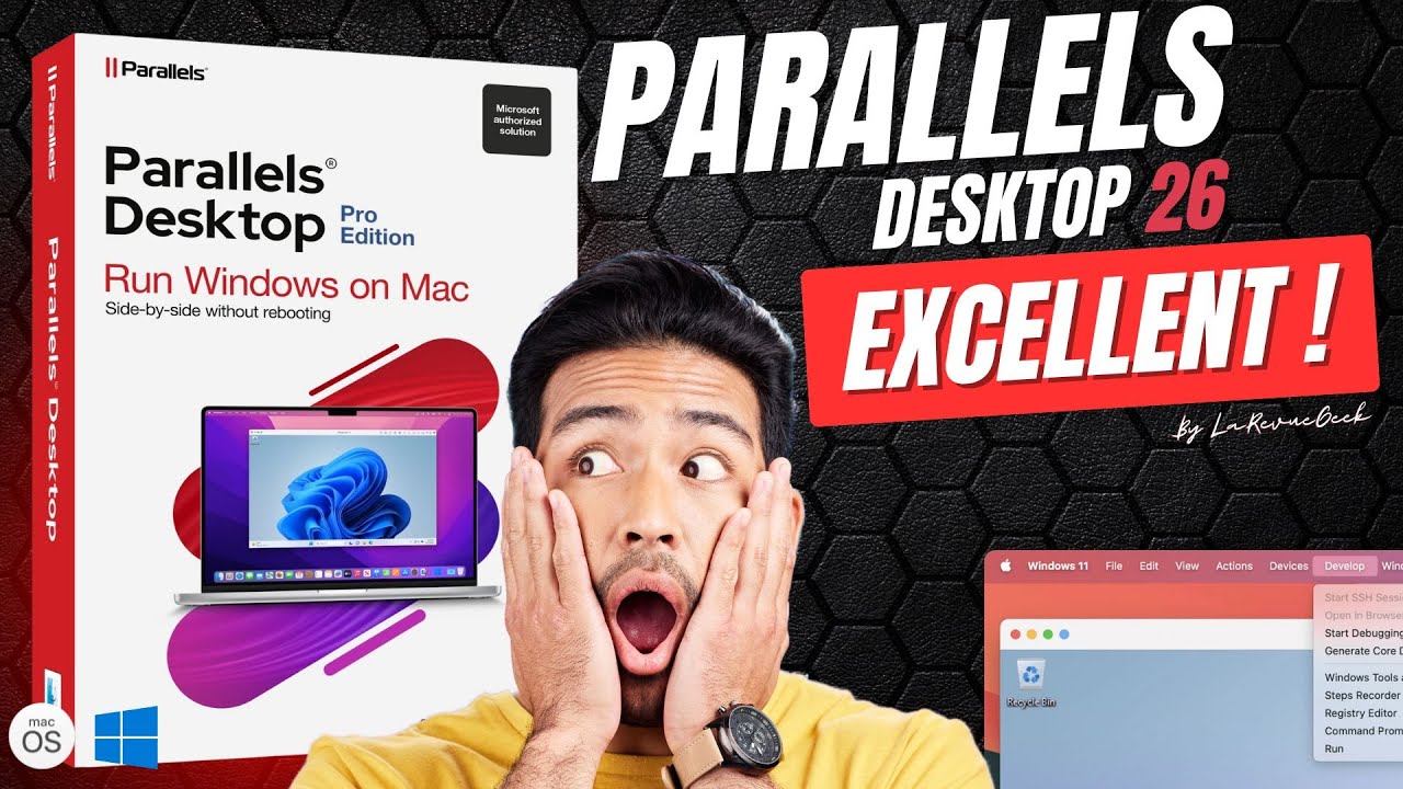 Installer Windows 11 sur Mac avec Parallels Desktop 26 optimisé pour MacOS 26 Tahoe, la VM ...